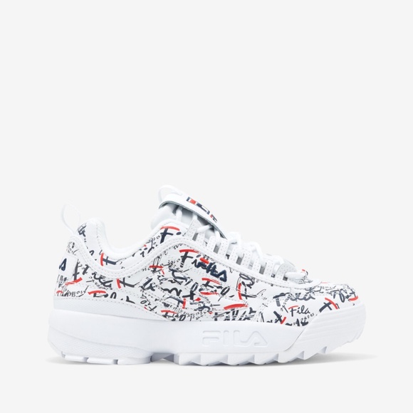Fila | Shoes | Fila Disruptor Graffiti Shoes Nwt | Poshmark
